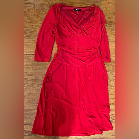 Nine West | Dresses | Nine West Red Dress | Poshmark